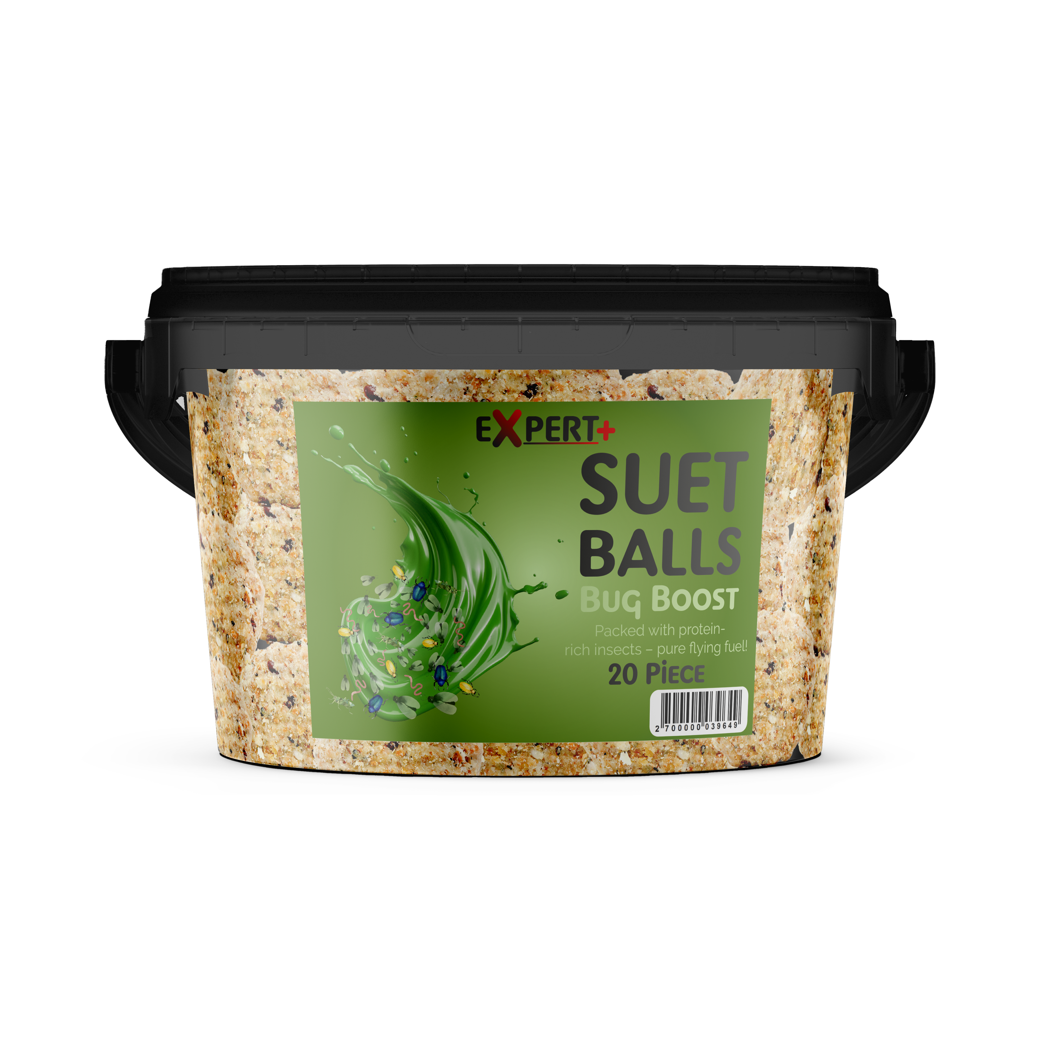 Expert Suet Balls Bug Boost 20pc Bucket – Pet Box