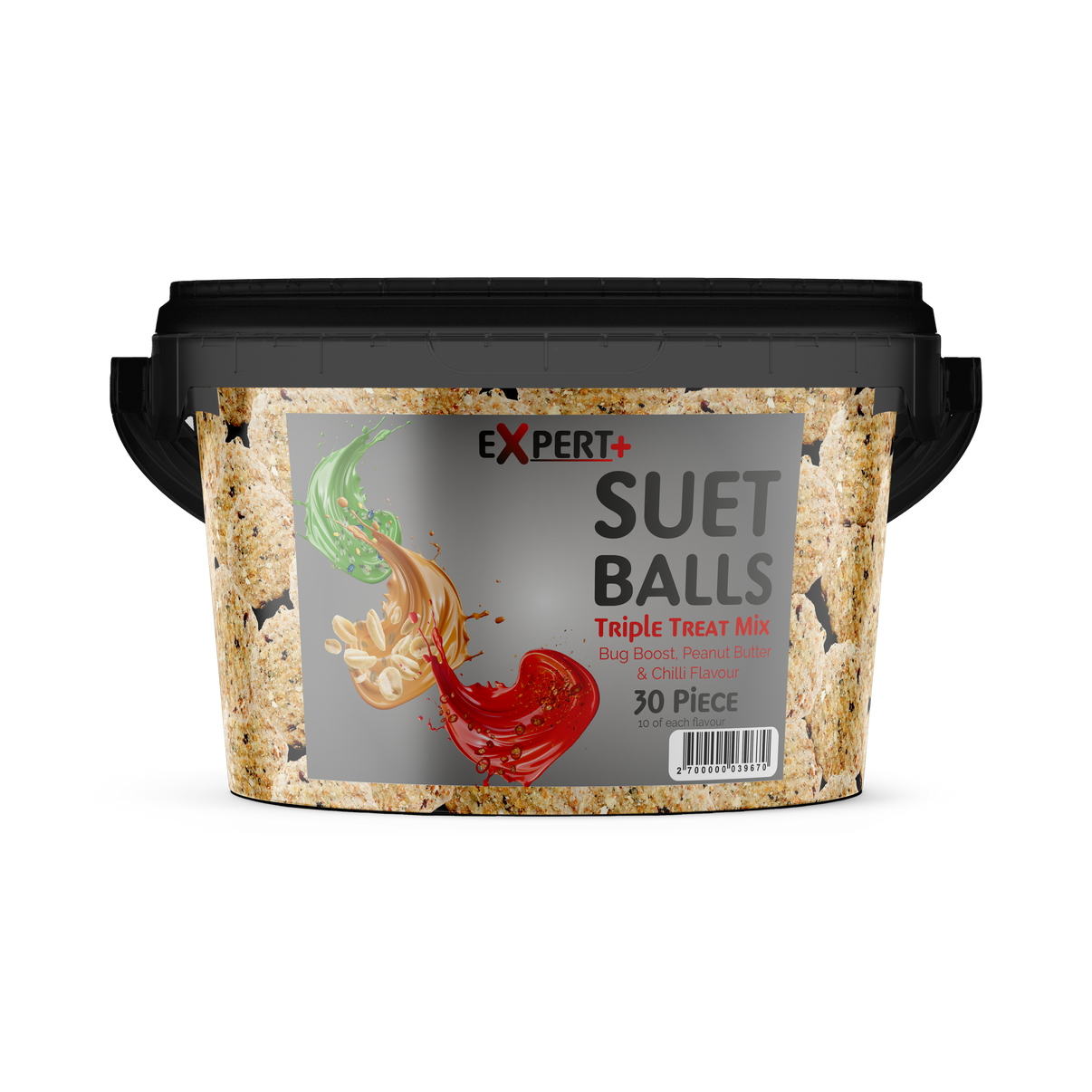 Expert Suet Balls Triple Treat Mix 30pc Bucket – Pet Box